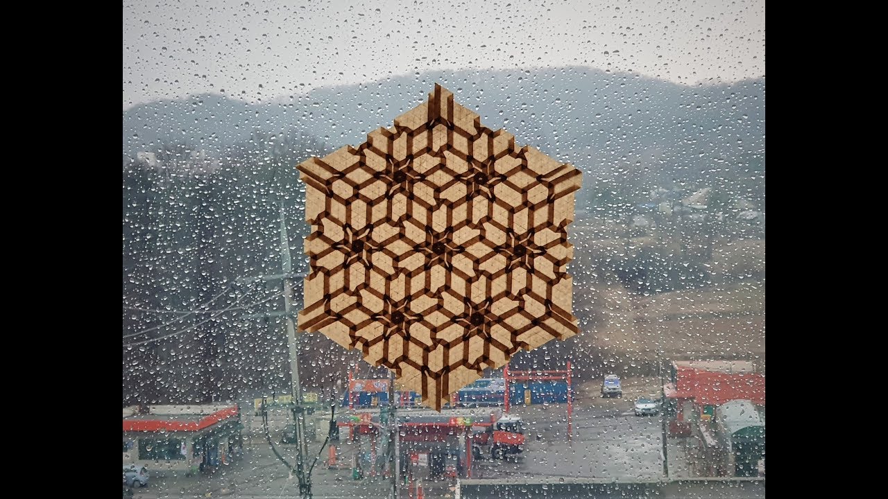 origami field of stars [eric gjerde] (time lapse) - YouTube