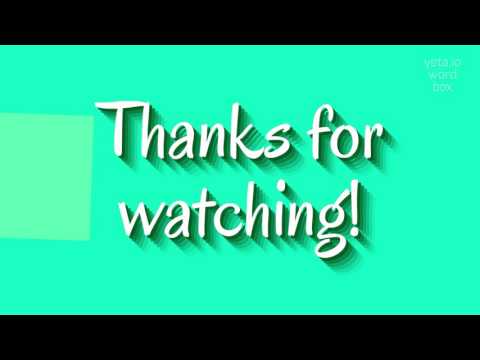 CHUCKLED nasıl telaffuz edilir?  #kıkırdama (HOW TO PRONOUNCE CHUCKLED? #chuckled)