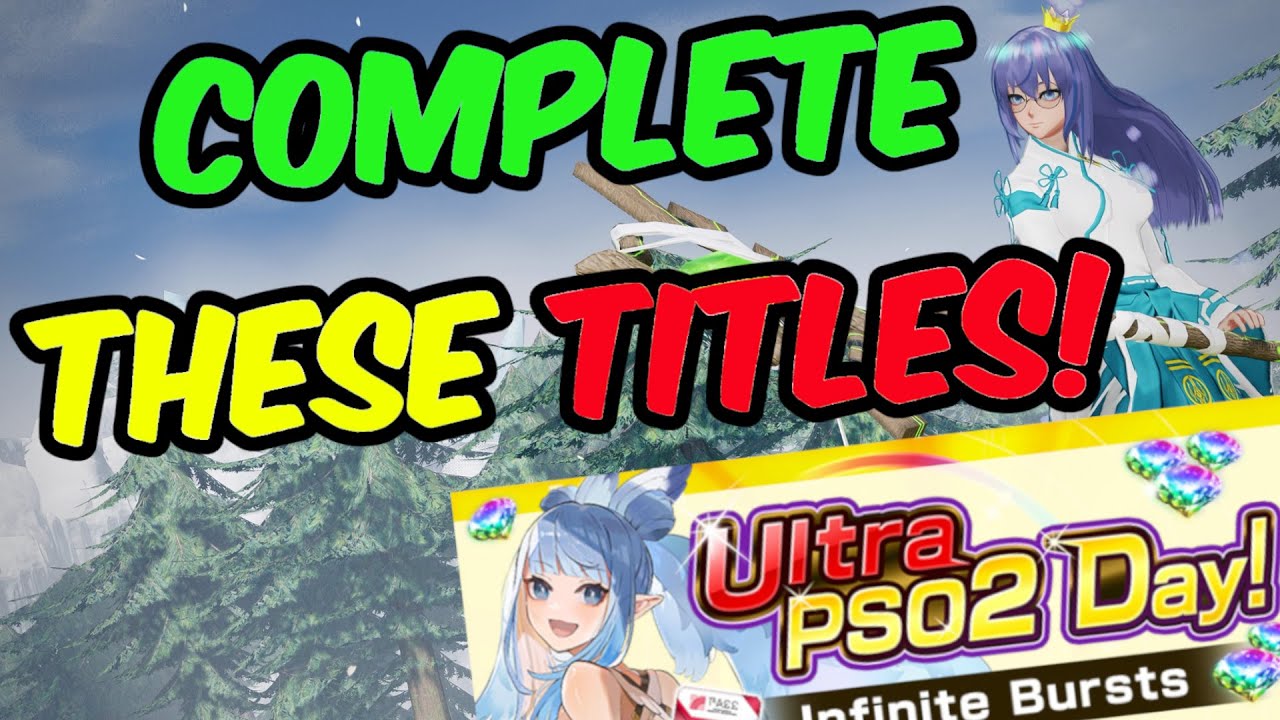 [PSO2:NGS] Ultra PSO2 Day Starts Tomorrow! - YouTube