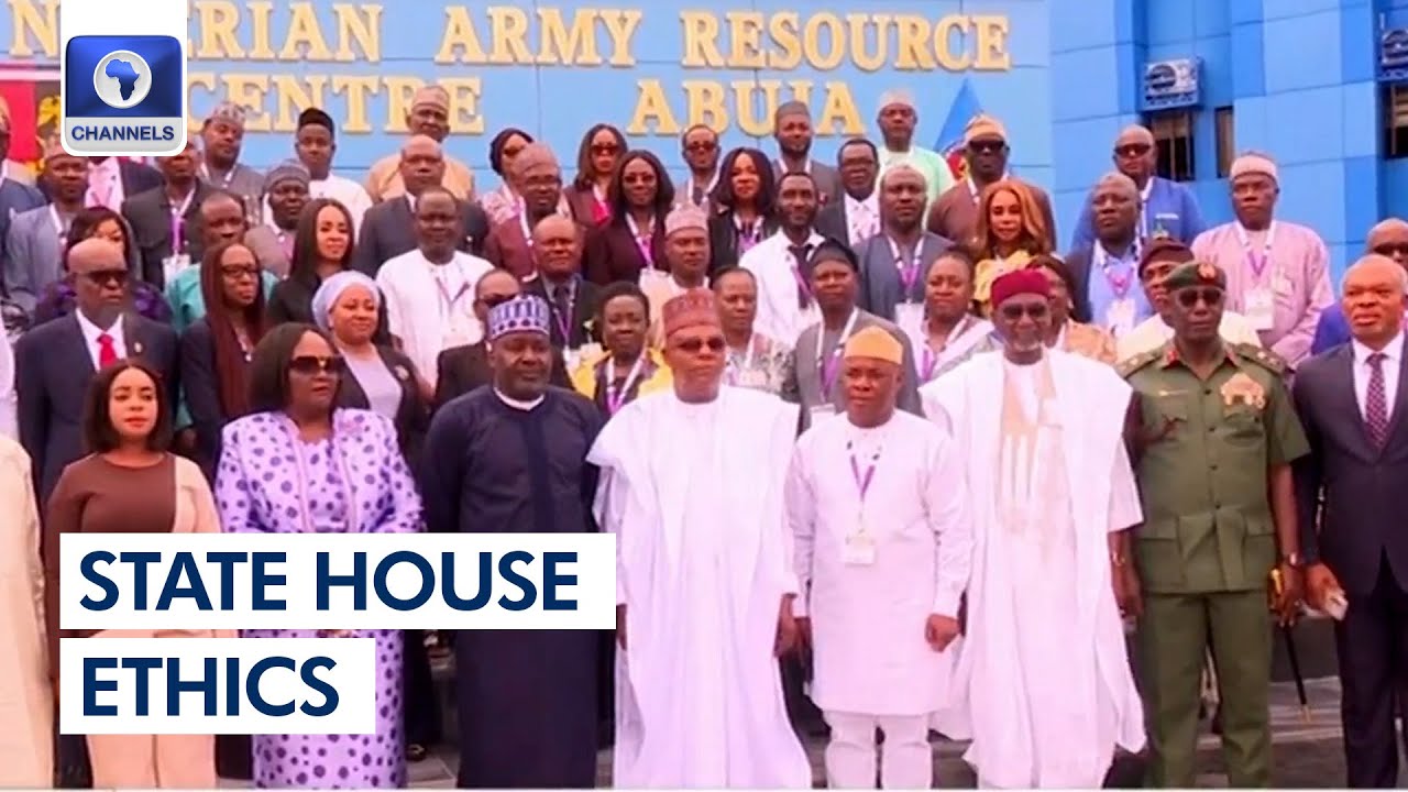 Presidential Aides Undergo Training - YouTube