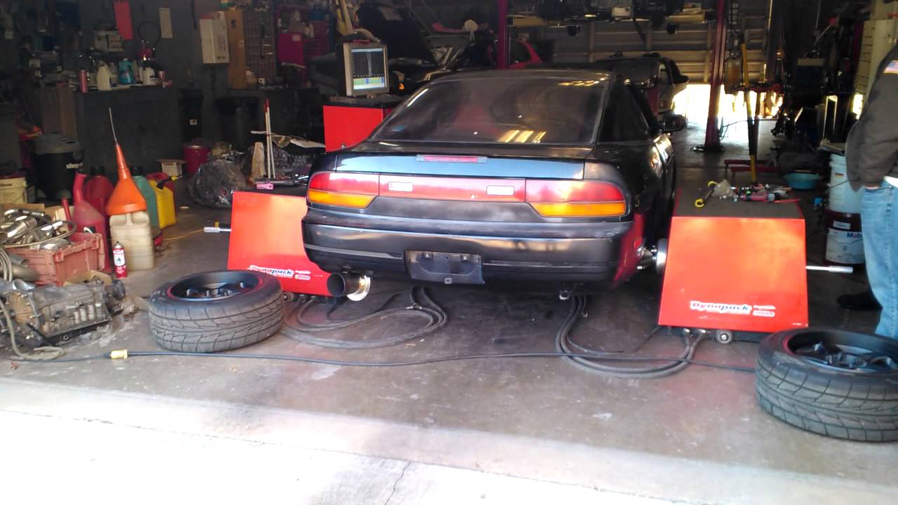 KA24E-T 400hp Dyno 2 @ RLZ Engineering - YouTube