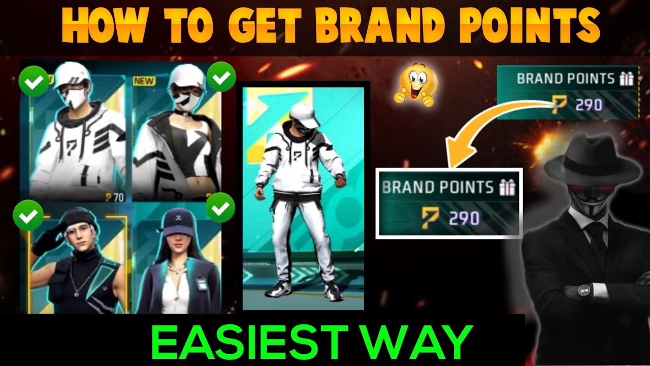 HOW TO GET BRAND POINTS IN FREE FIRE | BRAND POINTS KAISE MILEGA | FREE ...