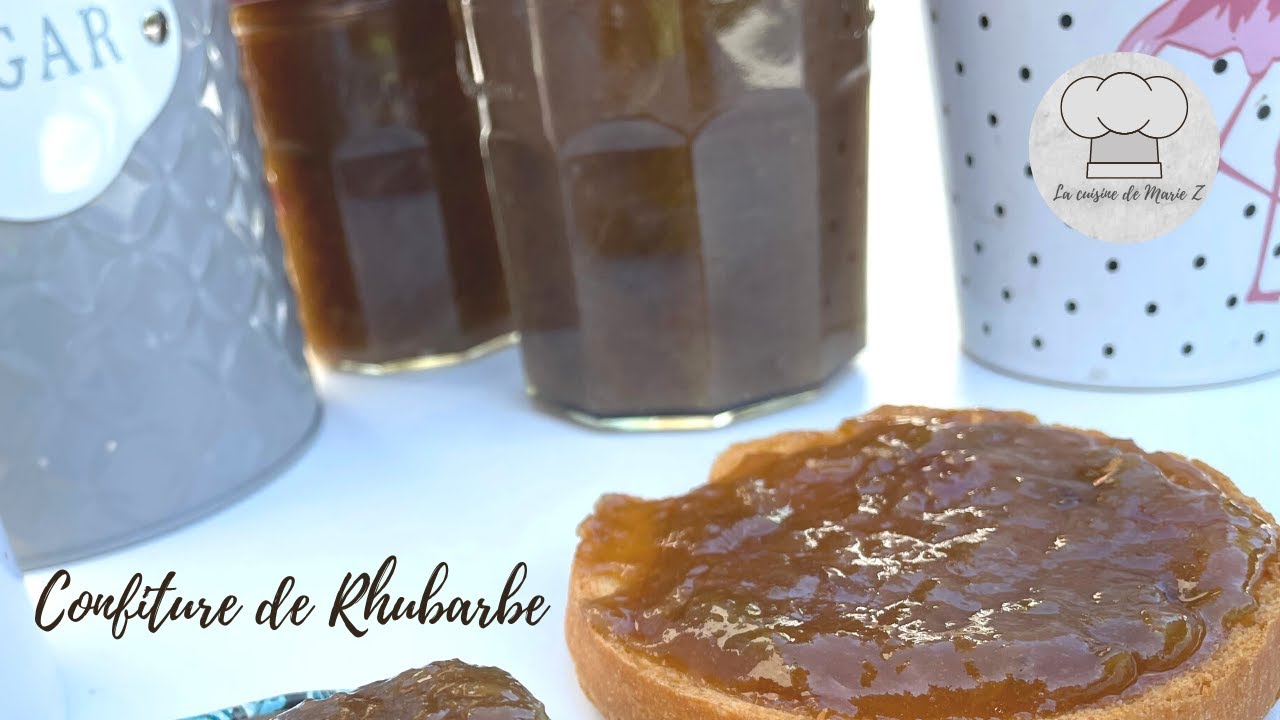 Recette de saison : Confiture de rhubarbe ! - YouTube