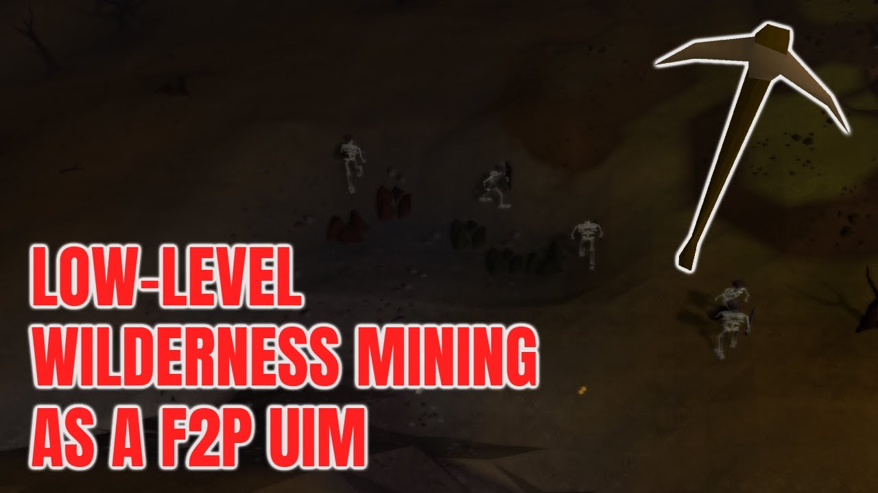 [osrs]F2P UIM Mining Video #4 - ANOTHER COOL SPOT TO MINE FOR IRON ORES ...