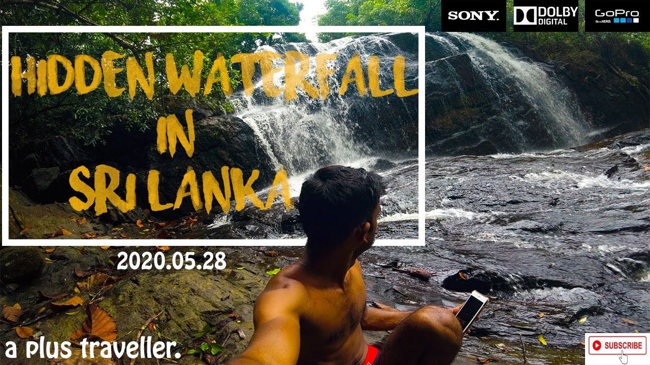 Hidden Waterfall in Gampaha, Sri Lanka | Bike Trip | Dunumala Ella ...