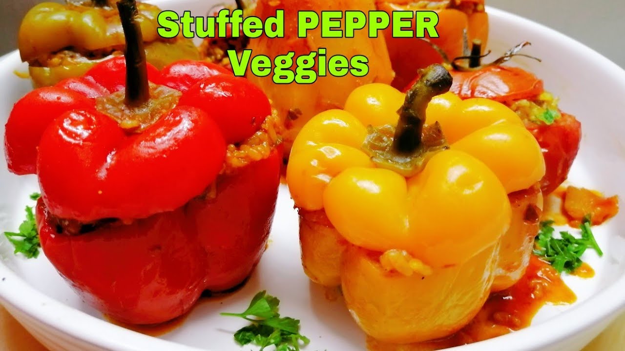 HOW TO MAKE(EGYPTIAN STUFFED PEPPER /VEGGIES (Popular Arabic food ...