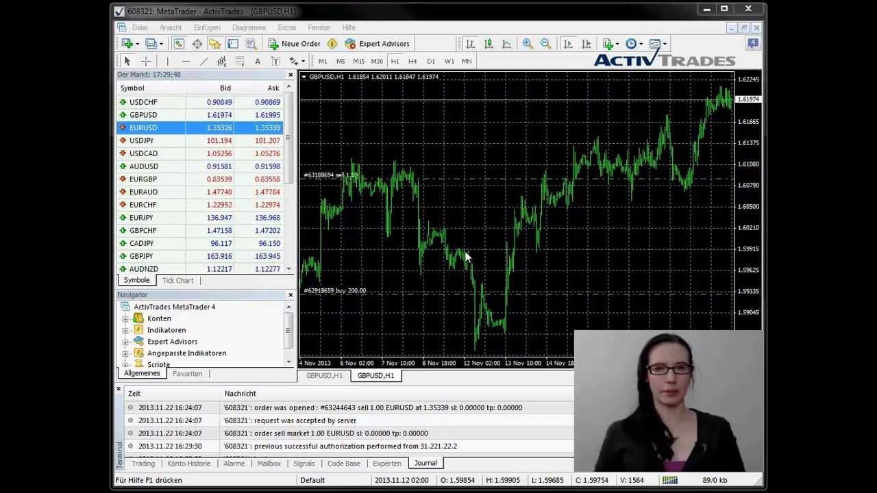 MT4 -- Journal - YouTube