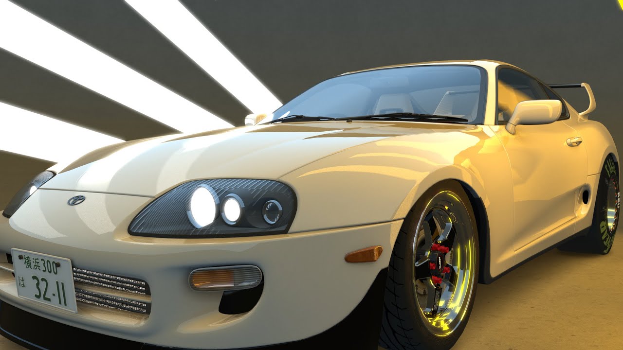 TOYOTA SUPRA TRD TURBO- Shuto C1 Midnight [4k+Mods] - Assetto Corsa ...