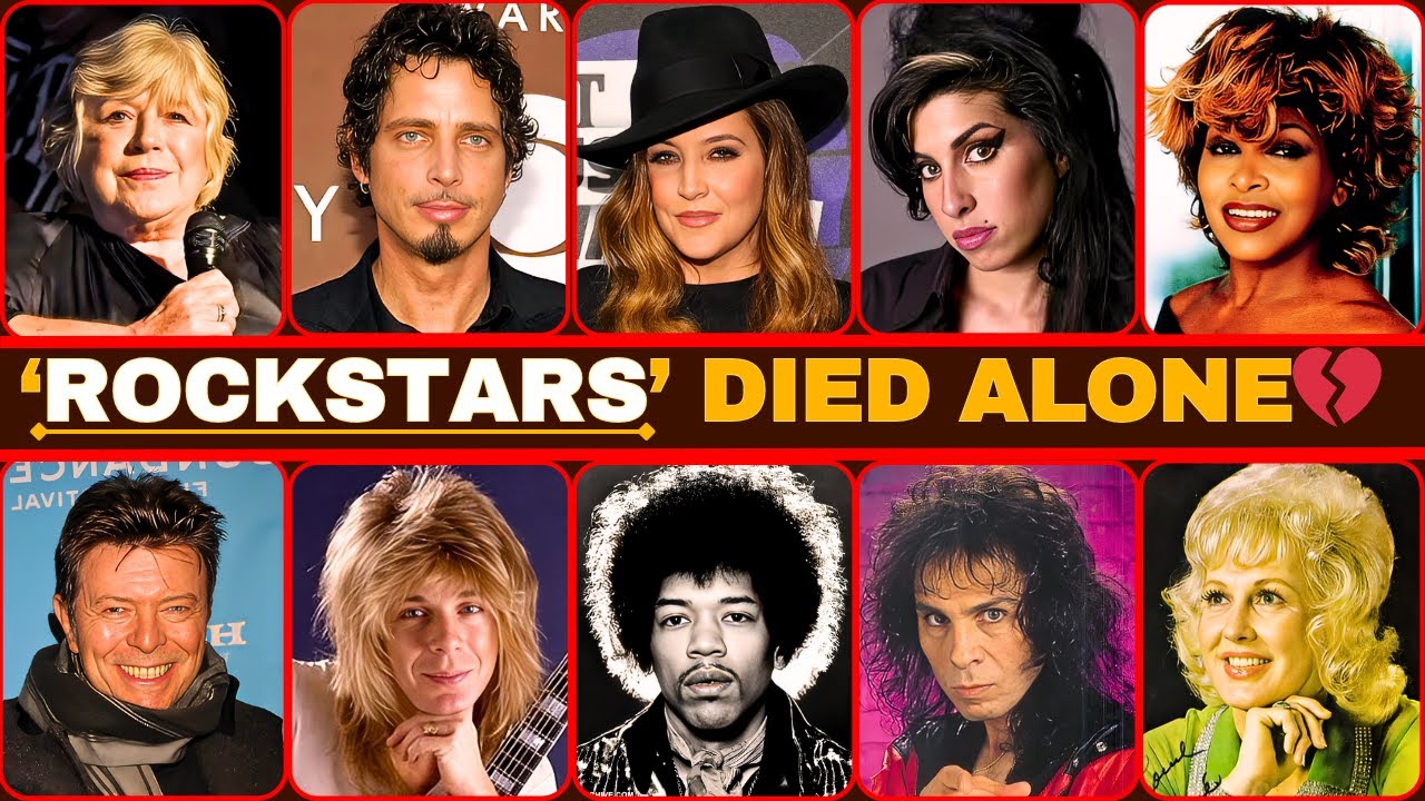 How These Famous Rock Stars Died 💔 | Dark Side of Fame😱 - YouTube