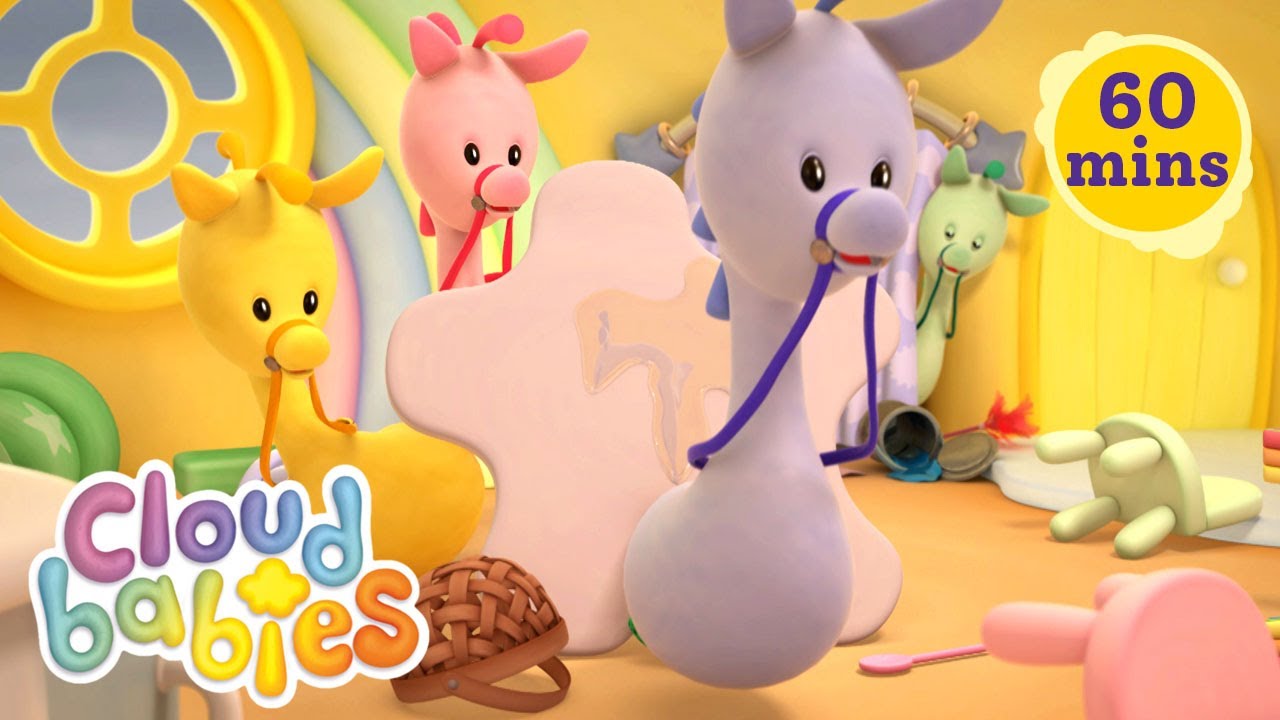 🐴 Looking After The Horses | Cloudbabies Animals | Cloudbabies Official ...