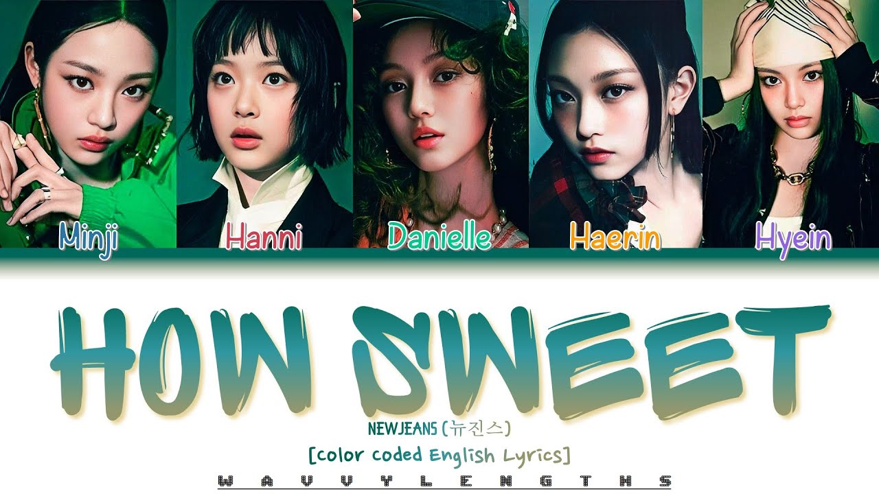 New Jeans (뉴진스) 'How Sweet' (Color Coded Lyrics) - YouTube