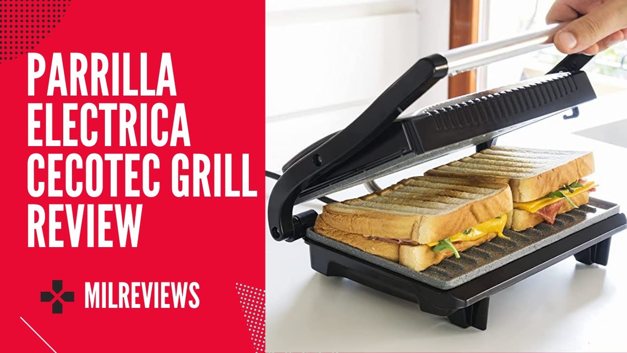 Parrilla Electrica Cecotec Grill | Review en Español 2022 - YouTube