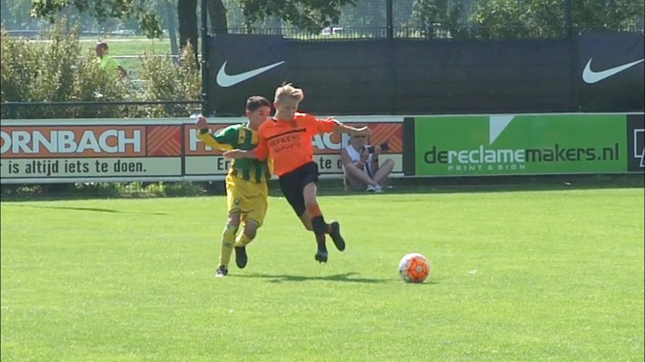 VV De Meern D1 - ADO Den Haag D1, JSV United Jeugd Cup 2015 - YouTube