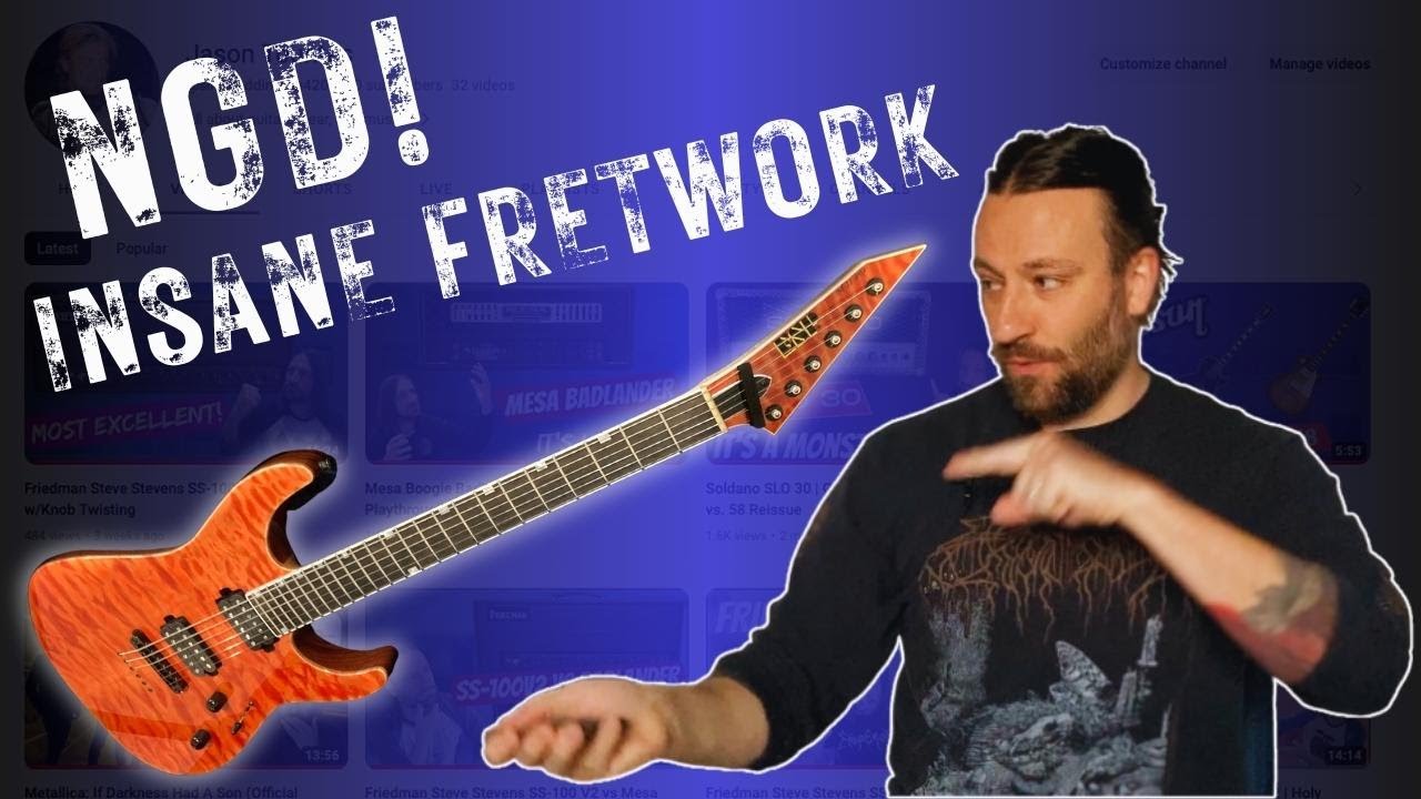 ESP USA M-II NTB | Unboxing - Immaculately Built! - YouTube