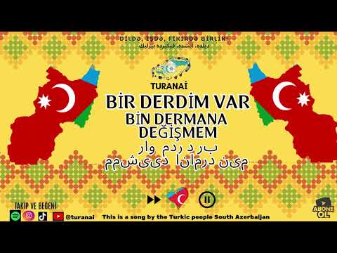 Bir Derdim Var Bin Dermana Değişmem (Muhabbet Bağında) |Turanai Turkic Ai Music  #tebriz #اذربایجانن