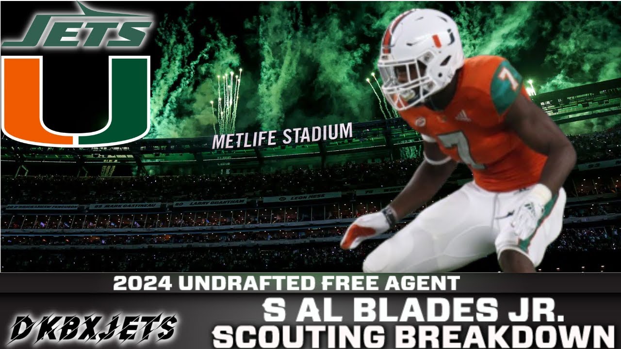 Jets 2024 UDFA | S Al Blades Jr. NFL Bloodline Project - YouTube