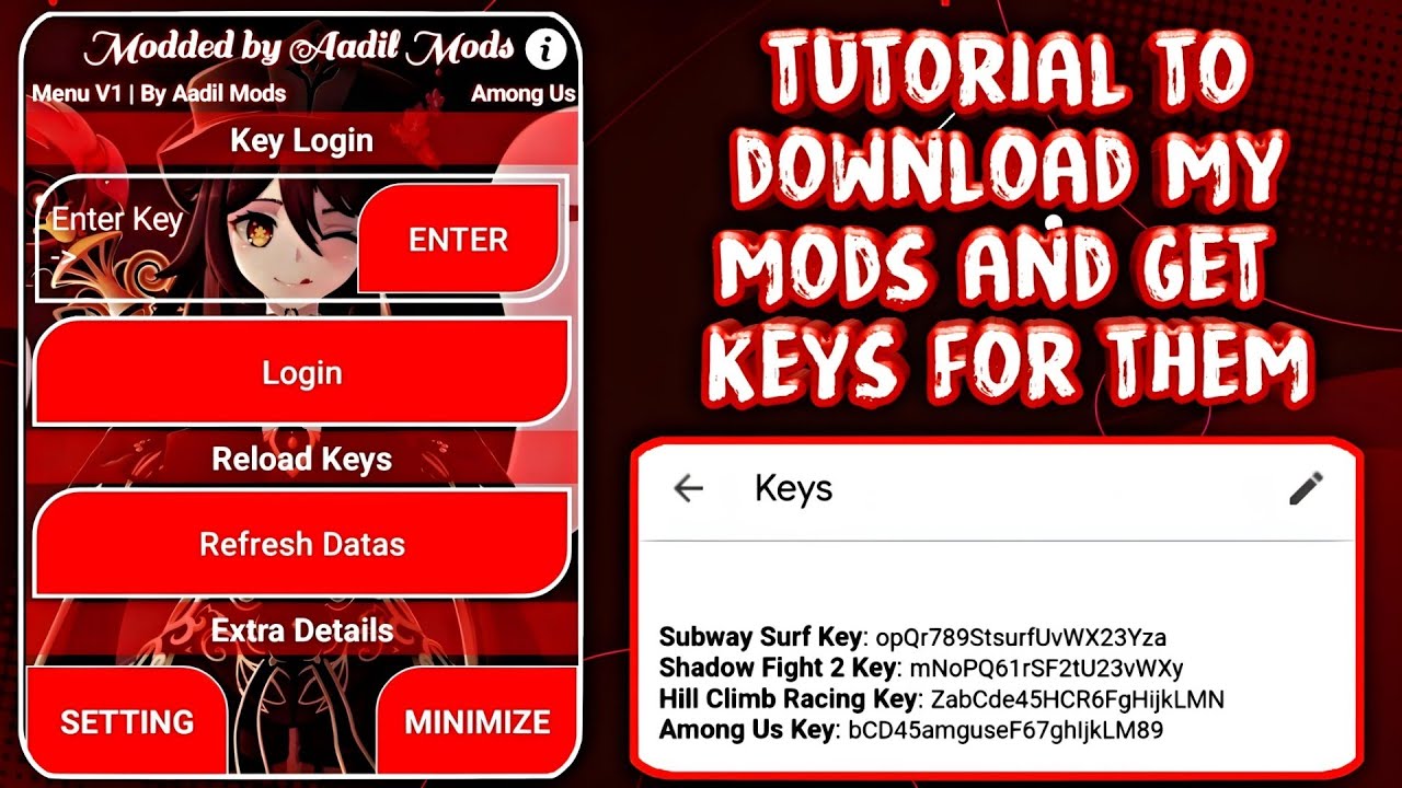 Tutorial to Download my Mods and Get Keys for Them | Easy Tutorial of ...