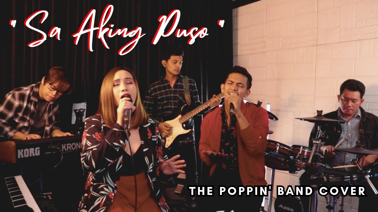 Sa Aking Puso [ Ariel Rivera ] - The Poppin' Band Cover - YouTube
