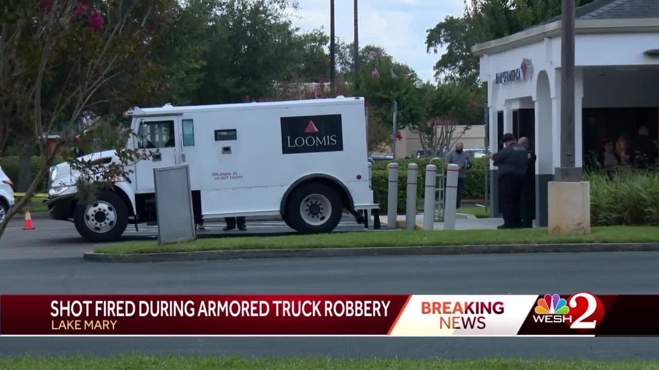Suspect in custody after armored truck robbery in Lake Mary, deputies ...
