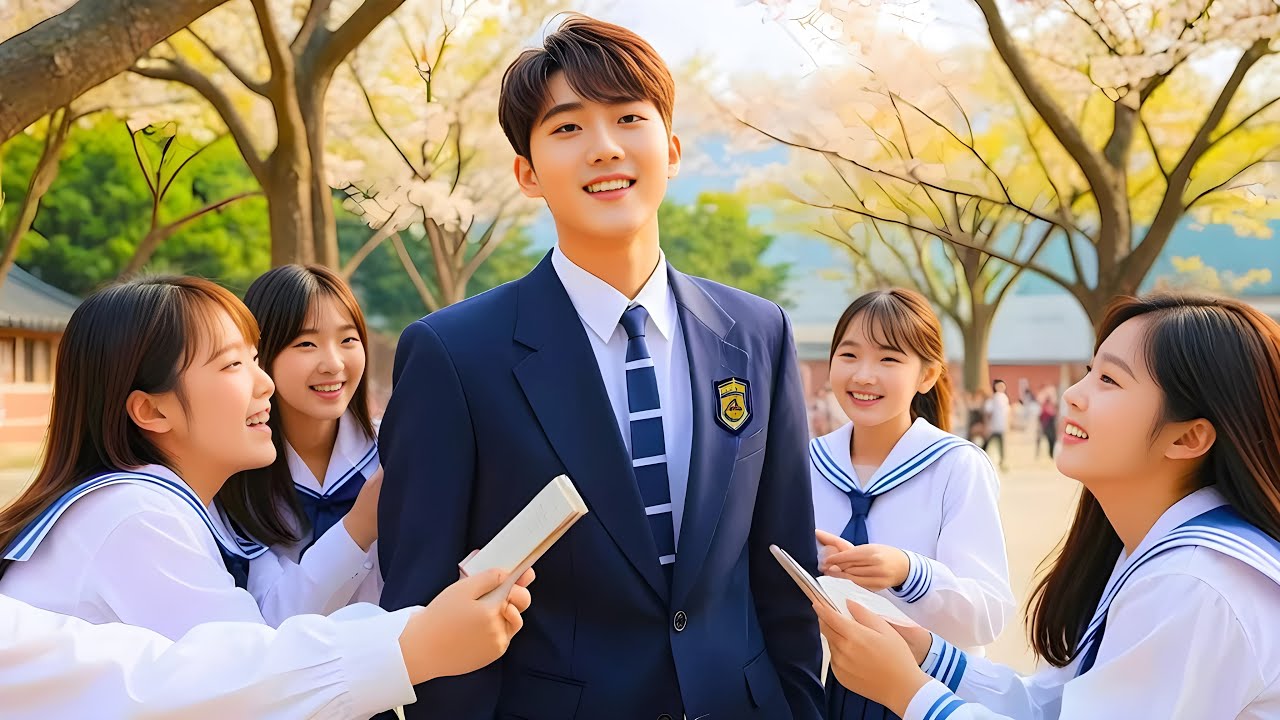 All Girls Fall in Love With the New Handsome Student Except the Girl He Really Wants - YouTube