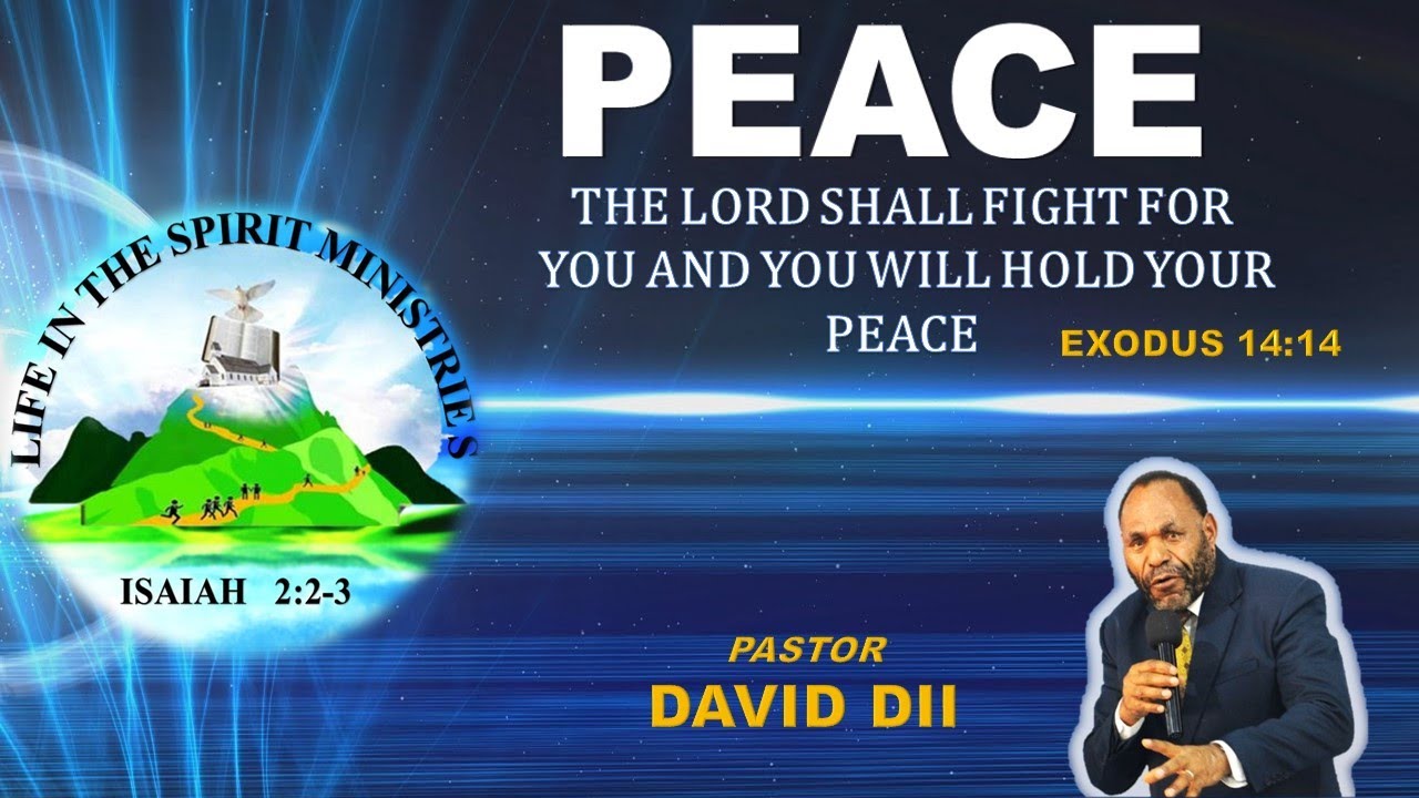 PEACE- PASTOR DAVID DII - YouTube