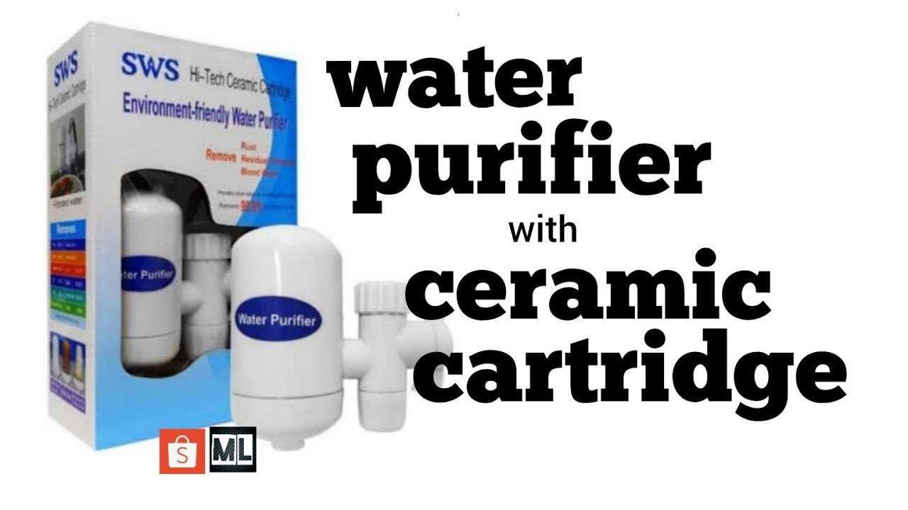 Unboxing: SWS water purifier ceramic filter || shopee haul - YouTube