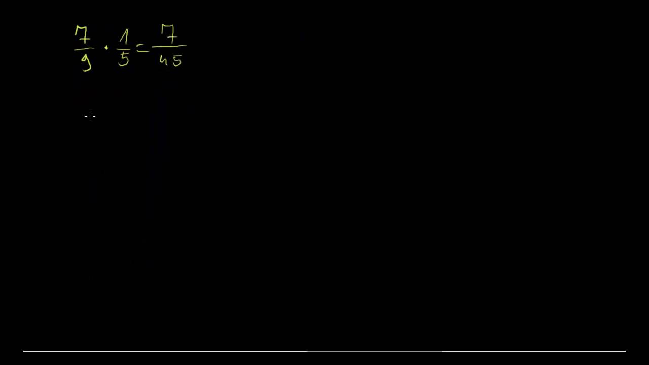 Shumezimi dhe pjestimi i thyesave - YouTube