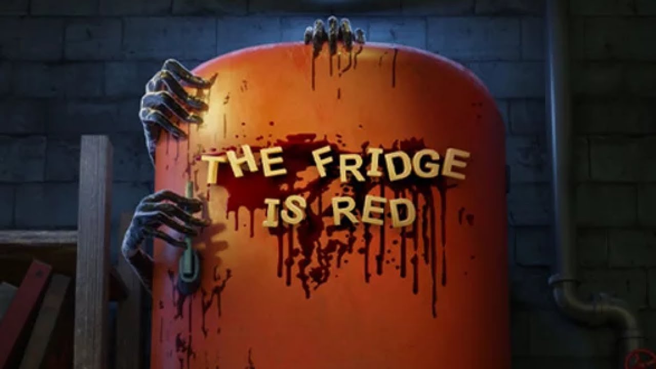 Spooky Scary Fridge!!! [The Fridge is Red] - YouTube