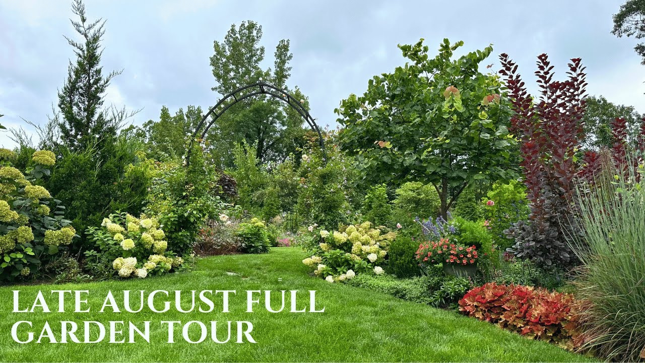 Late August Full Garden Tour || Grow For Me Gardening - YouTube