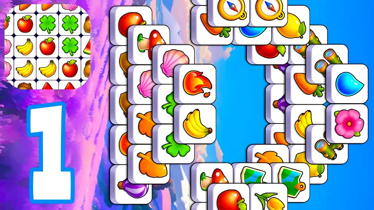 Tile Vacation: Triple Match - Level 1,2,3,4,5,6,7,8,9,10 - Gameplay ...