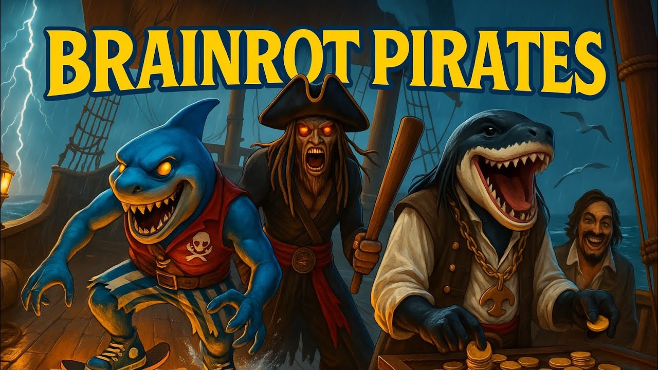 BRAINROT PIRATES | Official Music Video - YouTube