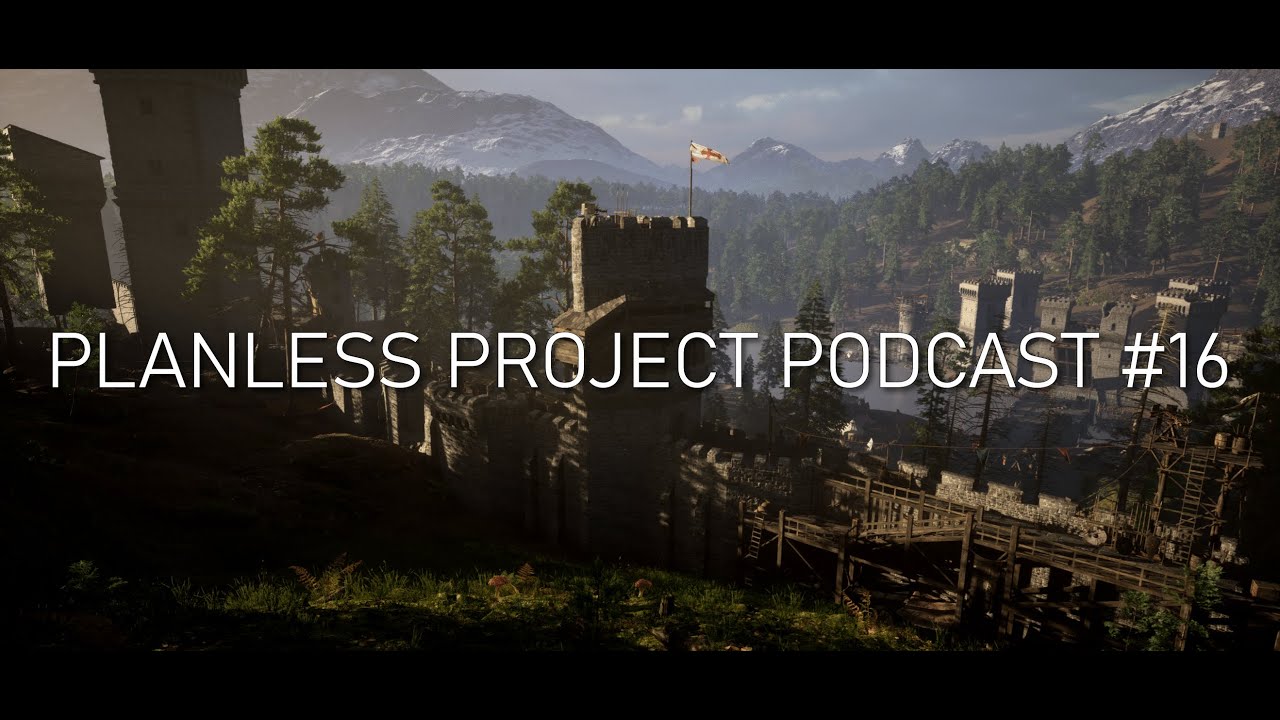 PLANLESS PROJECT PODCAST #016 // LIVE STREAM // UE5 - UNREAL ENGINE - YouTube