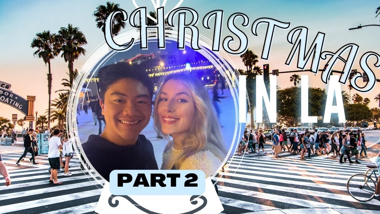 EURASIAN COUPLE IN LOS ANGELES - Christmas edition - YouTube