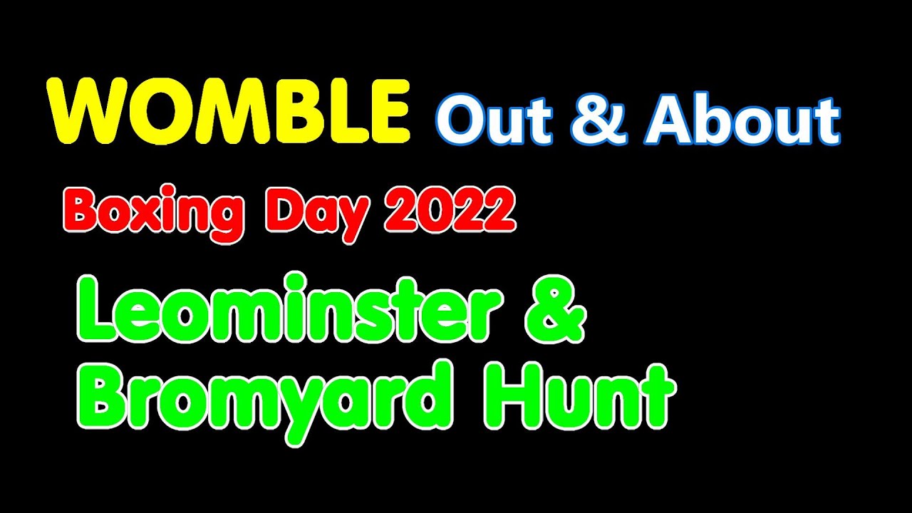 Leominster & Bromyard Boxing Day Hunt 2022 - YouTube