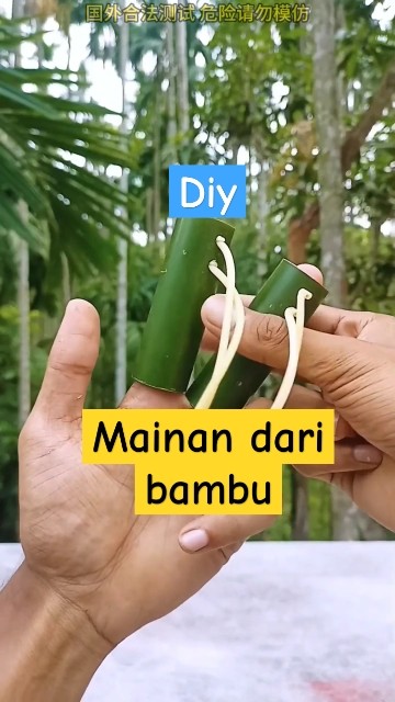 Mainan dari bambu | DIY - YouTube