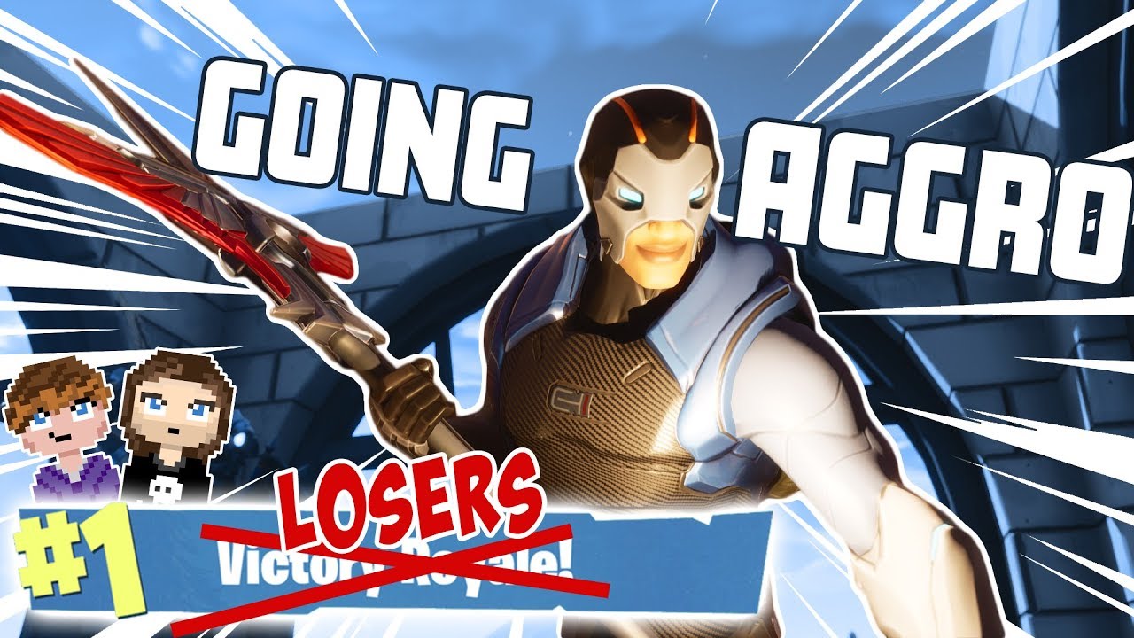 Let's Go Aggro | FORTNITE: BATTLE ROYALE - YouTube