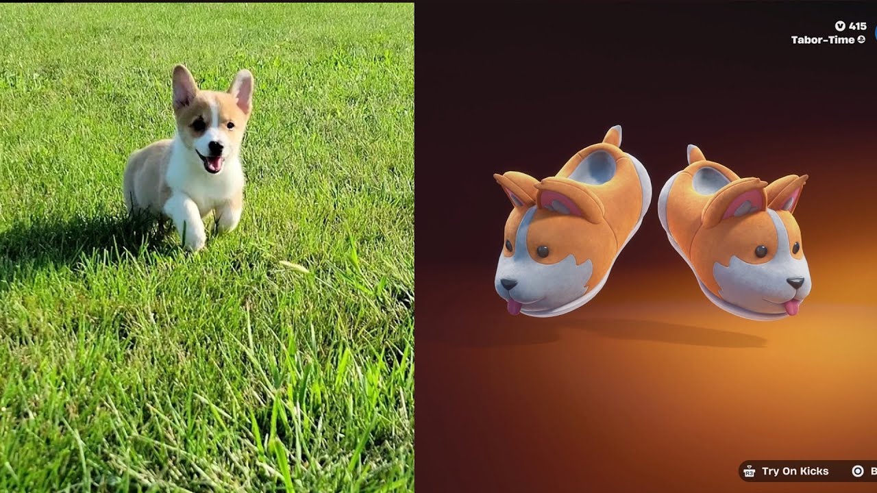 Corgi x Fortnite - YouTube