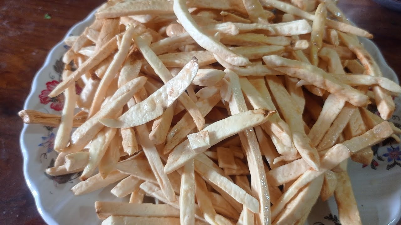 French fries papad | #food #yummy #delicious #cooking #recipe #papad # ...