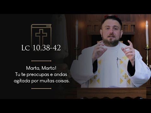 Homilia Diária | Sábado - Memória dos Santos Marta, Maria e Lázaro (Lc 10,38-42)