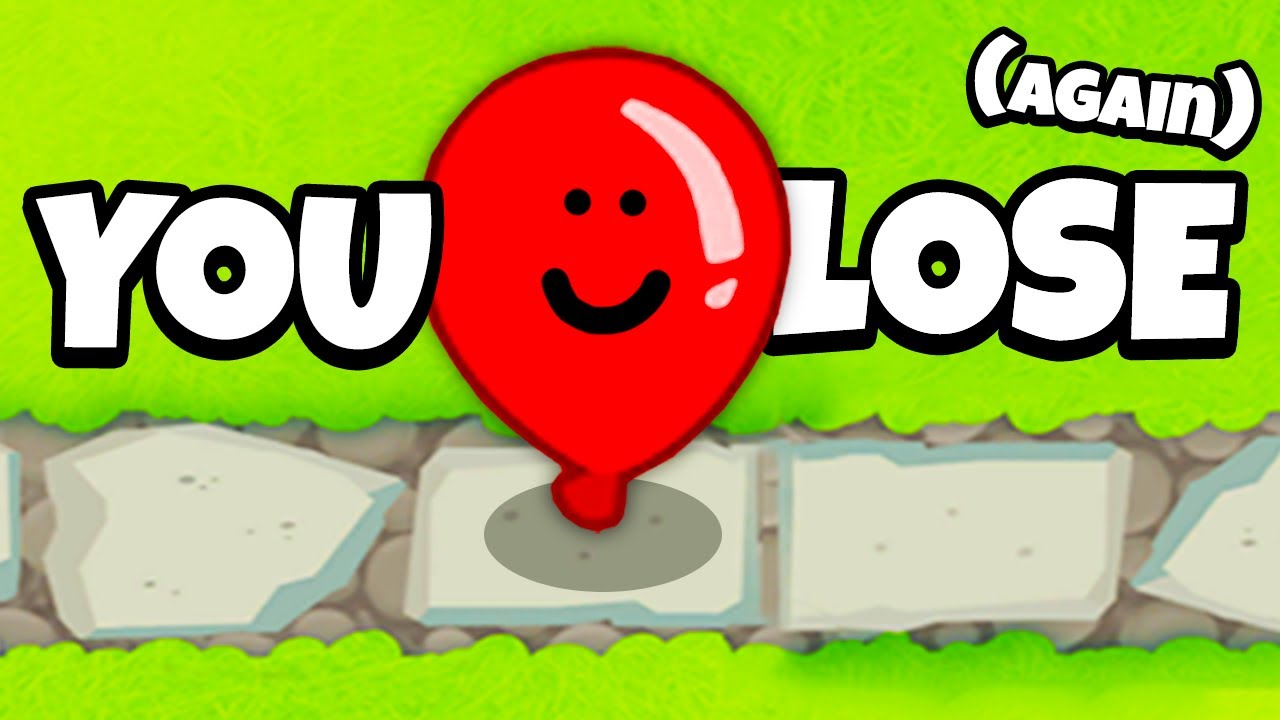 If you see ANY Bloon, YOU LOSE! - YouTube