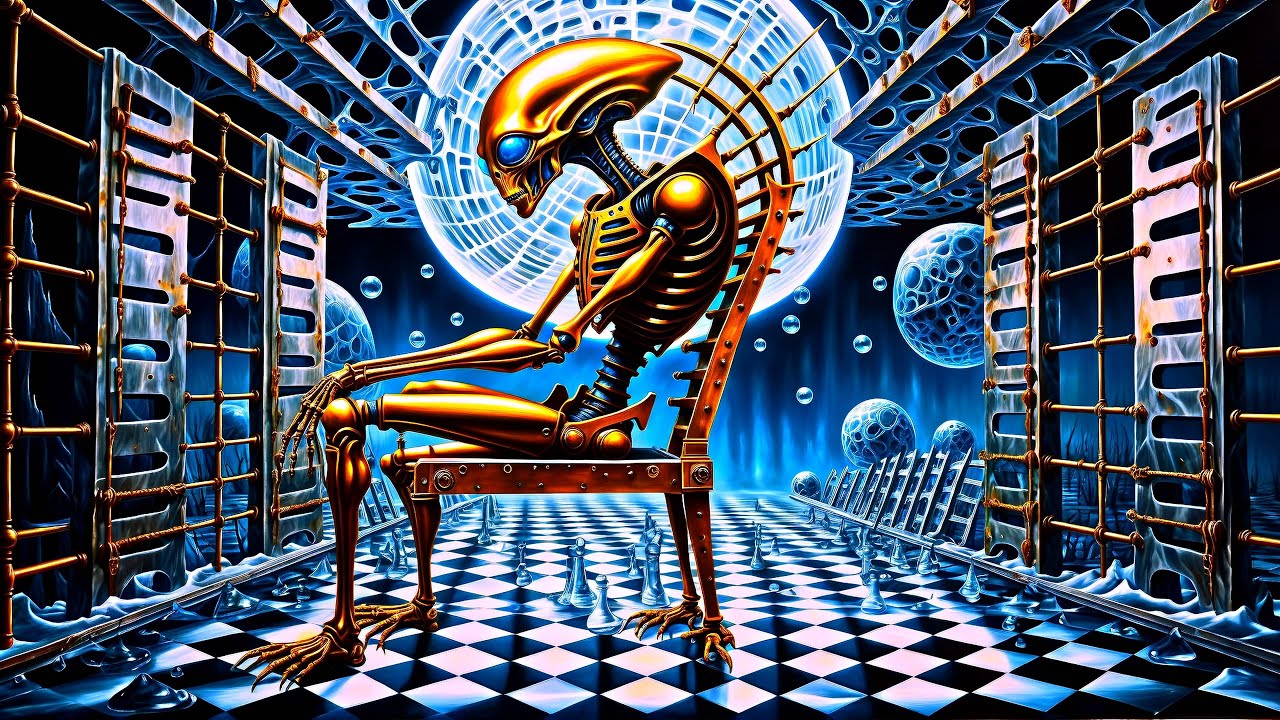 AI Generated Video: Loneliness of Alien - Surrealistic Art Live ...