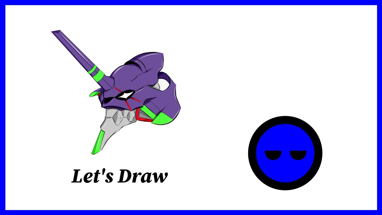 Let's Draw Eva Unit-1 - YouTube