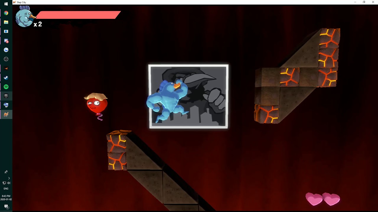 Slap City | Secret Volcano Tunnel (Fish) 44.53 - YouTube