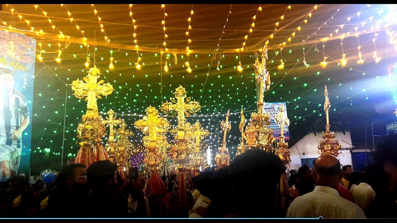 ST.XAVIER'S CHURCH PERUNNAL PROCESSION - YouTube
