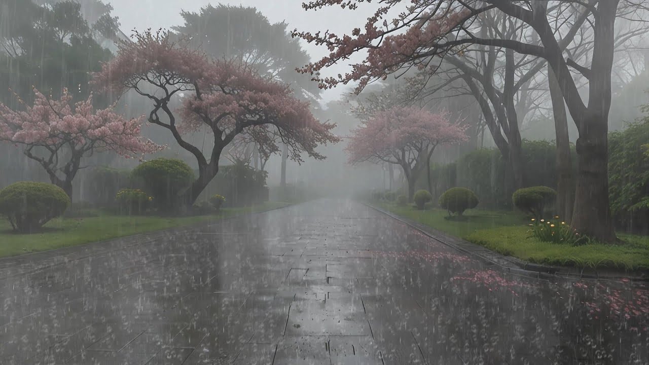 Relaxing Rain Sounds with Soft Cozy Ambience for Deep Sleep, Meditation ...