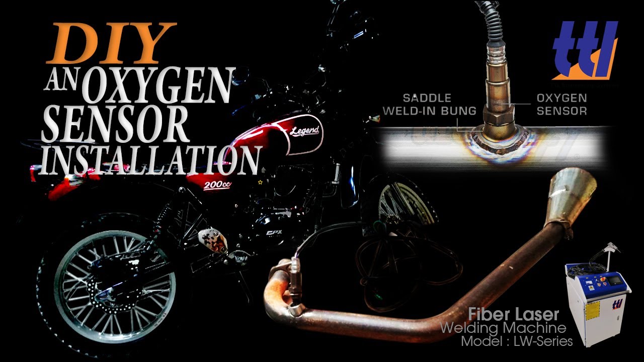 DIY เชื่อมตัวจับ O2 Sensor ท่อไอเสียสแตนเลสด้วยเครื่อง Laser Welding ...