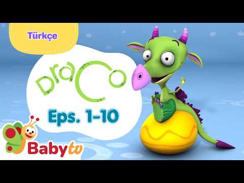 Draco'nun Zıtlar Dünyası! 🧸✨ | 10 Bölümlük Derleme | Baby TV