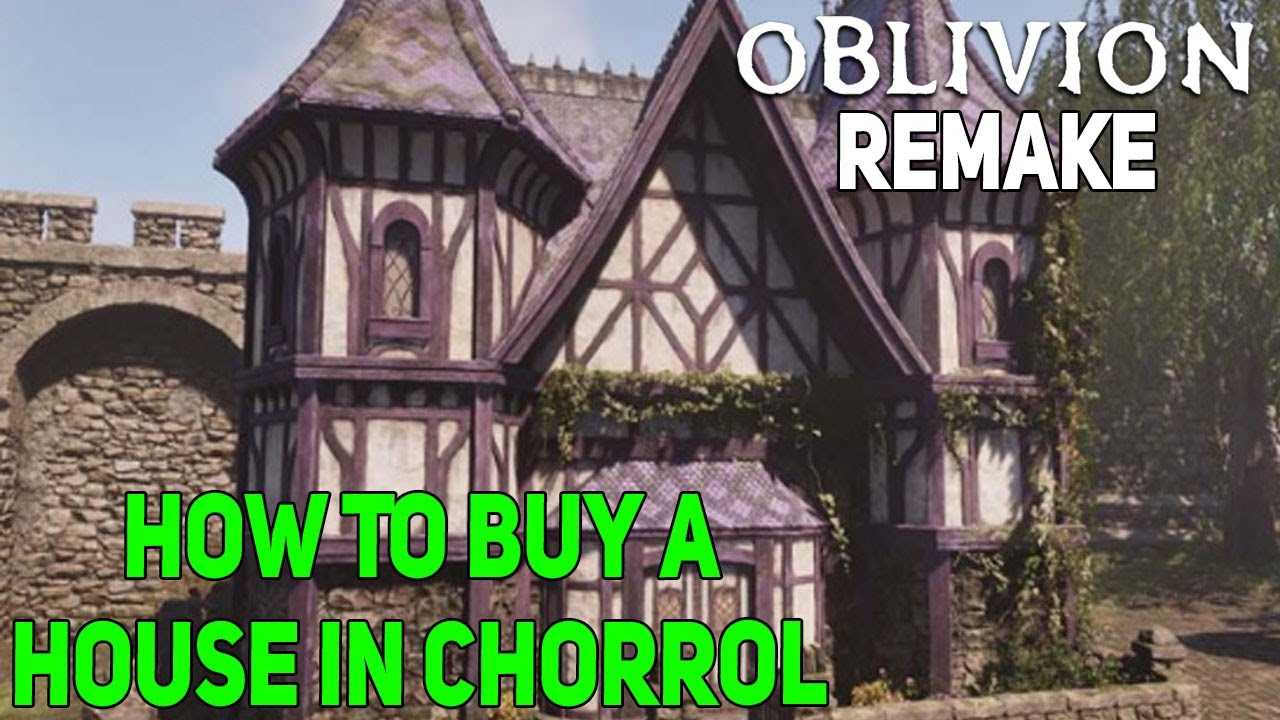 How To Buy a House in Chorrol in Oblivion Remastered, Elder Scrolls 4 ...