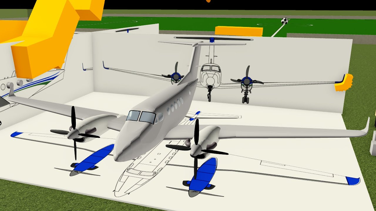 PTFS King Air 260 Build Part 2 - Tail, Wings, Engines - YouTube