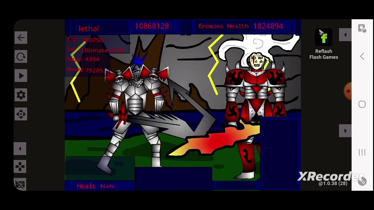 Flash game: Lethal RPG War (Maxed out showcase) - YouTube
